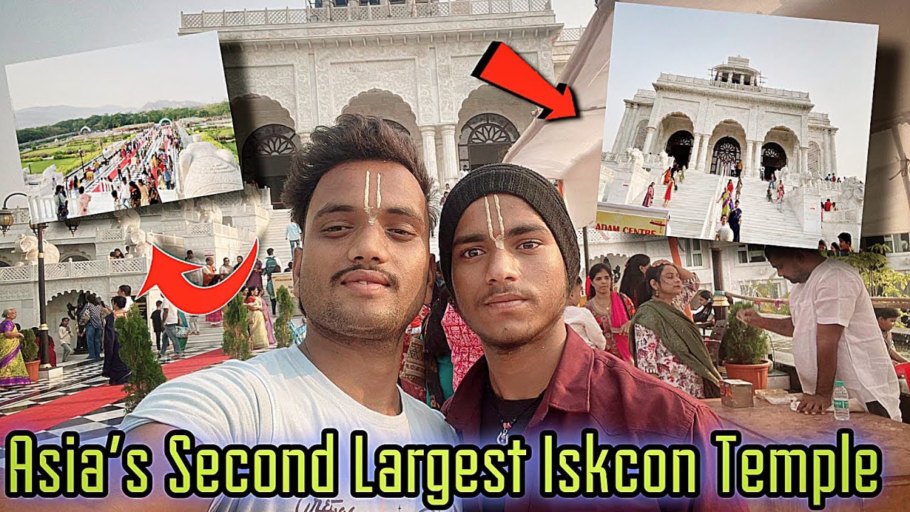 Asia’s Second Largest ISKON Temple Mumbai Kharghar India || Full Vlog 2025 || Sunil Yadav Vlogs ...