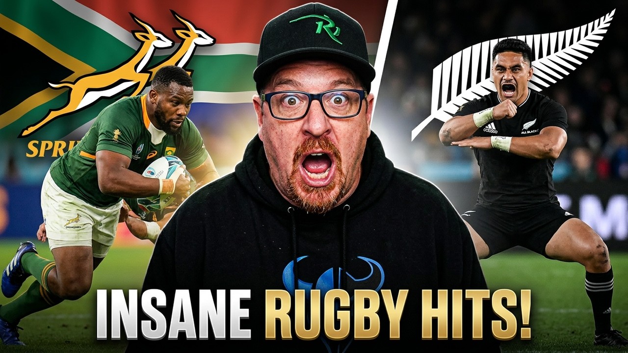 This Springboks v All Blacks Try battle is INSAINE! - YouTube