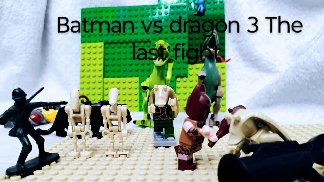 Batman vs dragon 3 The last fight - YouTube