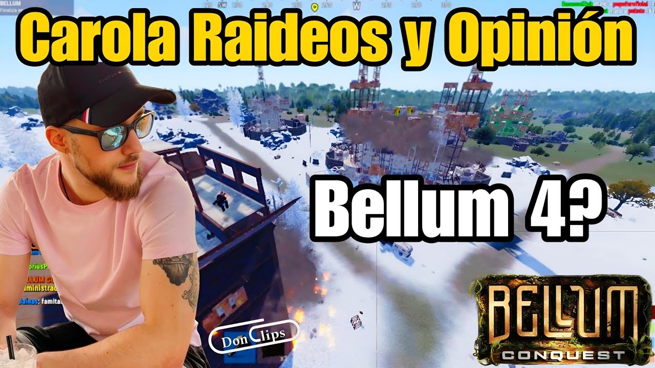 CAROLA y los últimos RAIDEOS, OPINIÓN de Esta Edición de BELLUM | Rust - YouTube