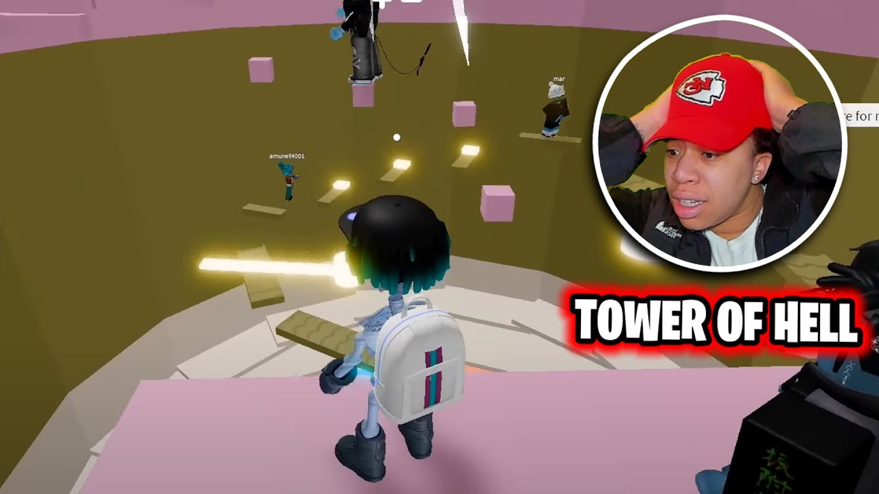 ROBLOX TOWER OF HELL.. PARKOUR KING IN THE BUILDING - YouTube