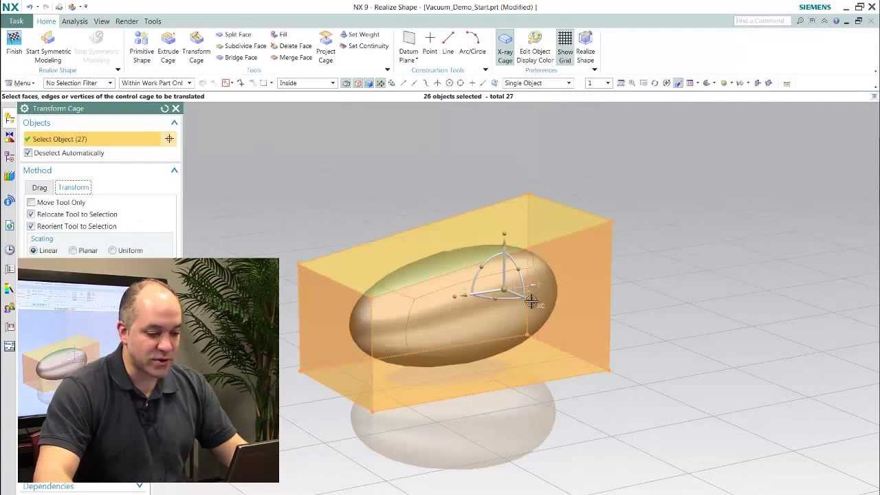 NX Quick Tips: Introduction to Realize Shape - YouTube