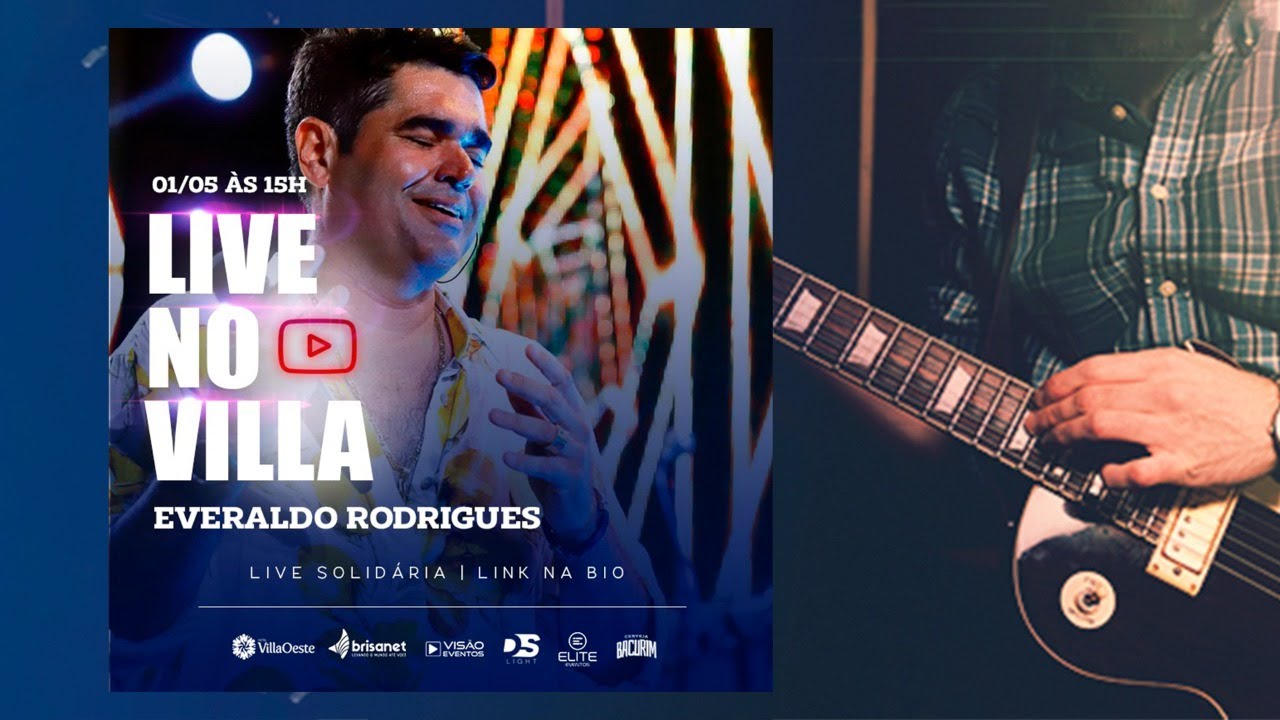 Live no Villa - Cantor Everaldo Rodrigues - YouTube