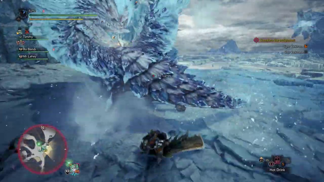 Velkhana Hunt - Monster Hunter World Iceborne (Gameplay) - YouTube
