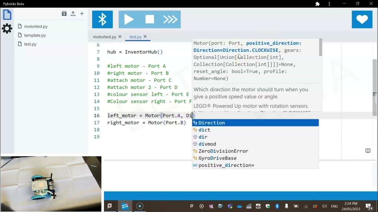 Pybricks Lesson 1 Drive Base Youtube