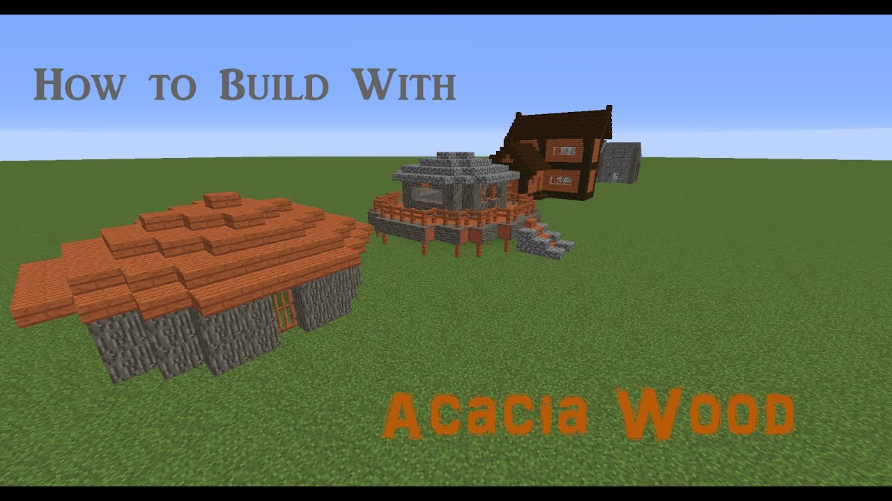 Acacia Wood Minecraft