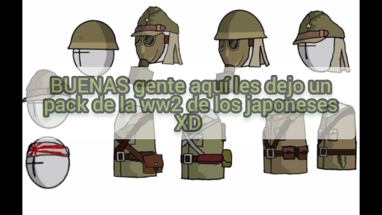 SPRITES PACK ww2 japoneses|#dc2 - YouTube