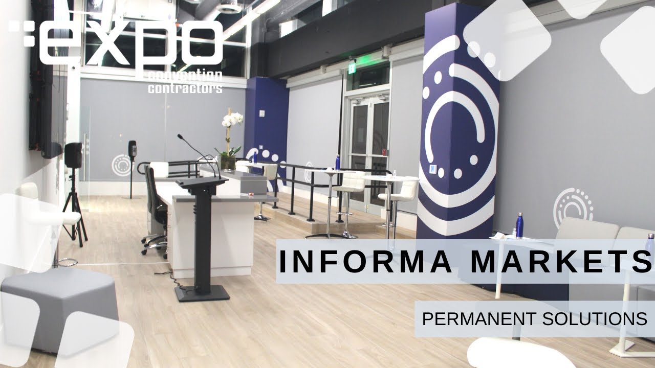 🟣 Informa Markets Headquarters in Miami | Transforming their blank ...