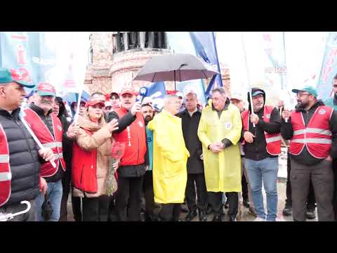 TÜRK İŞ, 1 Mayıs dolayısıyla Taksim Cumhuriyet Anıtı’na çelenk bırakıyor #Canlı