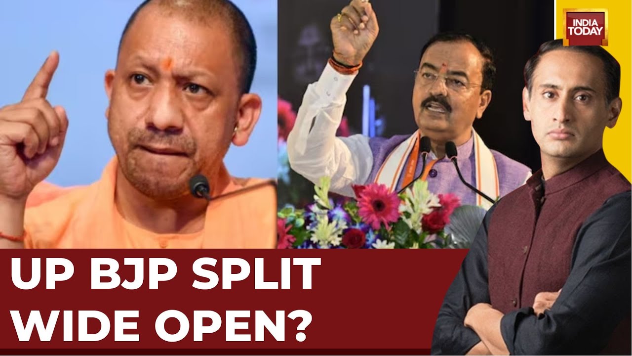 UP BJP Split Wide Open? Yogi Govt Vs Party Fight Escalates | India ...