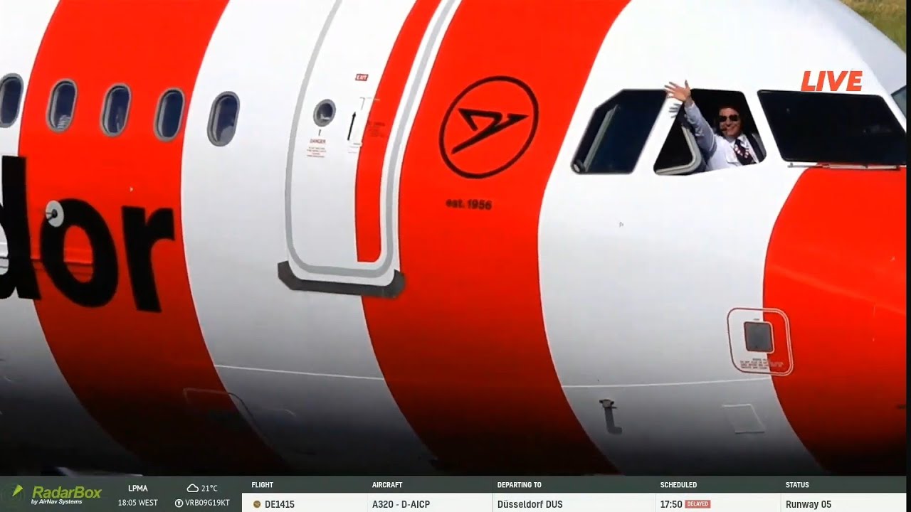 LPMA Spotter Live Madeira Airport 13/06/2024 - YouTube