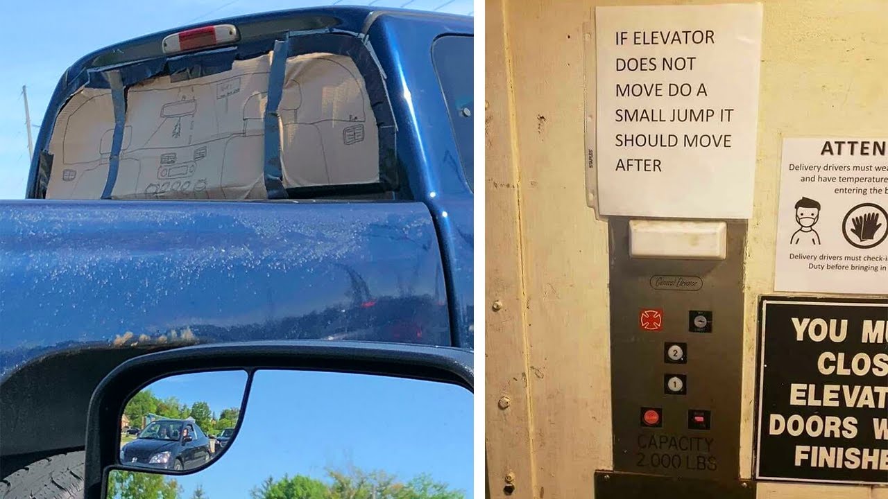 Times People Came Up With Hilariously Dumb Solutions To Problems That ...