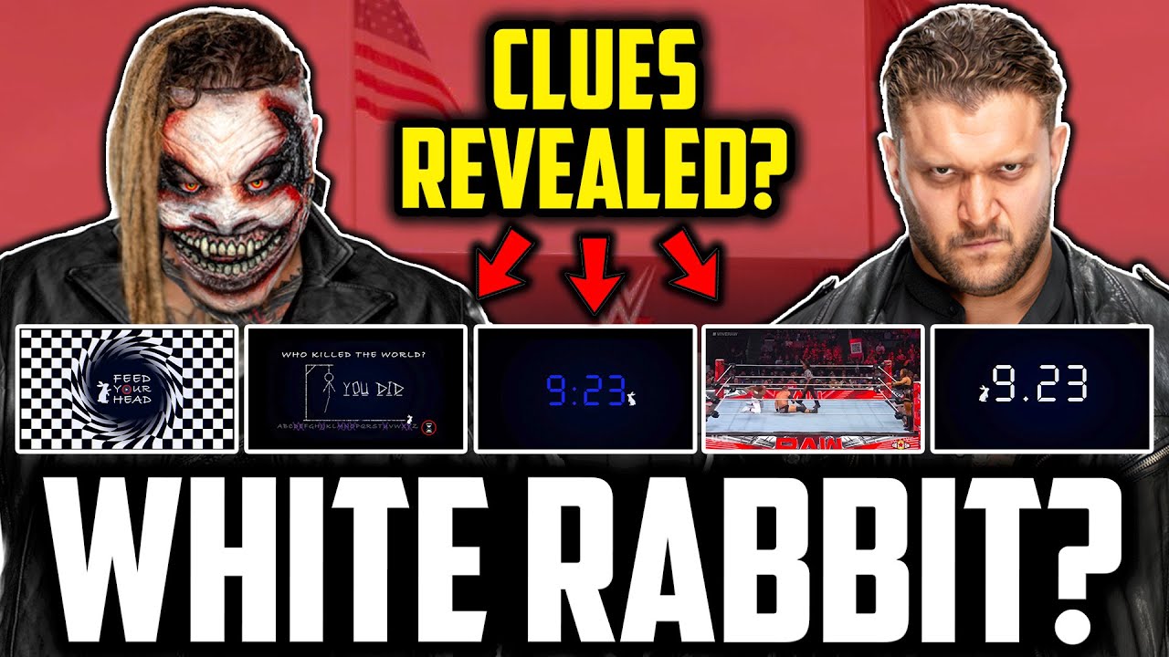 WWE White Rabbit RAW TEASES! | Clues REVEALED? | The Fiend Bray Wyatt RETURN? | Fight Pit ...