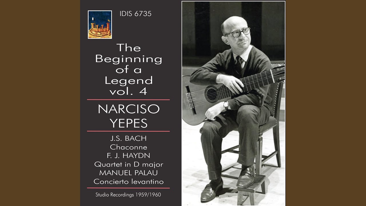 Violin Partita No. 2 in D Minor, BWV 1004: V. Ciaccona (Arr. N. Yepes ...