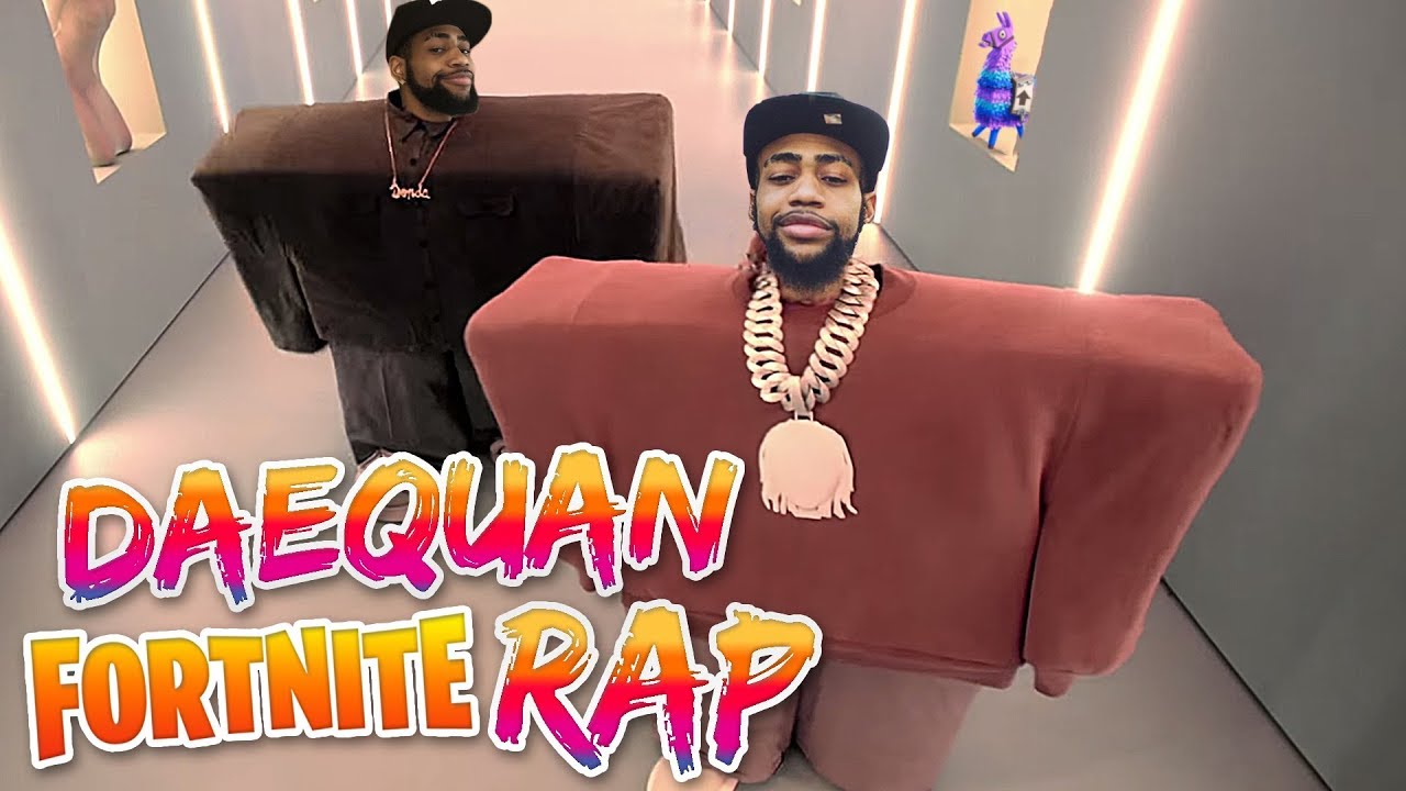 Daequan rapping about Fortnite for 6min and 34sek straight - YouTube