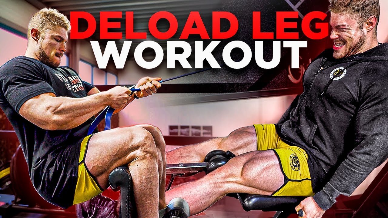 DELOAD LEG ROUTINE | THIS IS MORE IMPORTANT THAN YOU THINK - YouTube