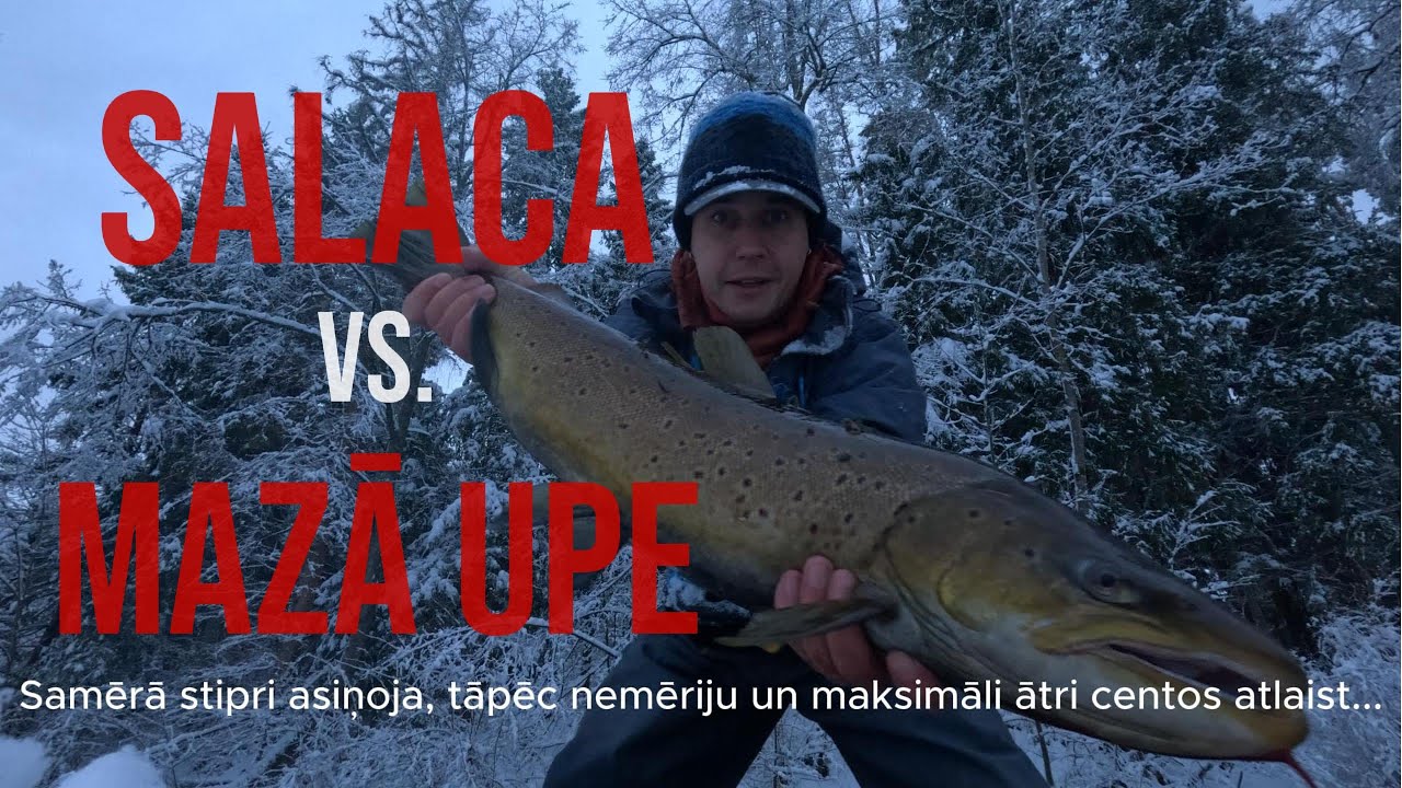 Salaca vs mazā upe, kur atrodu zivis?! - YouTube