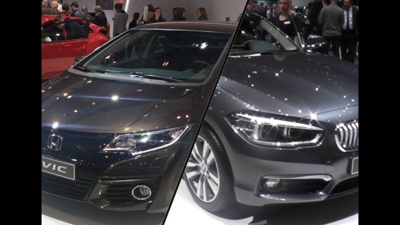 2017 BMW 1 Series vs. 2017 Honda Civic - YouTube