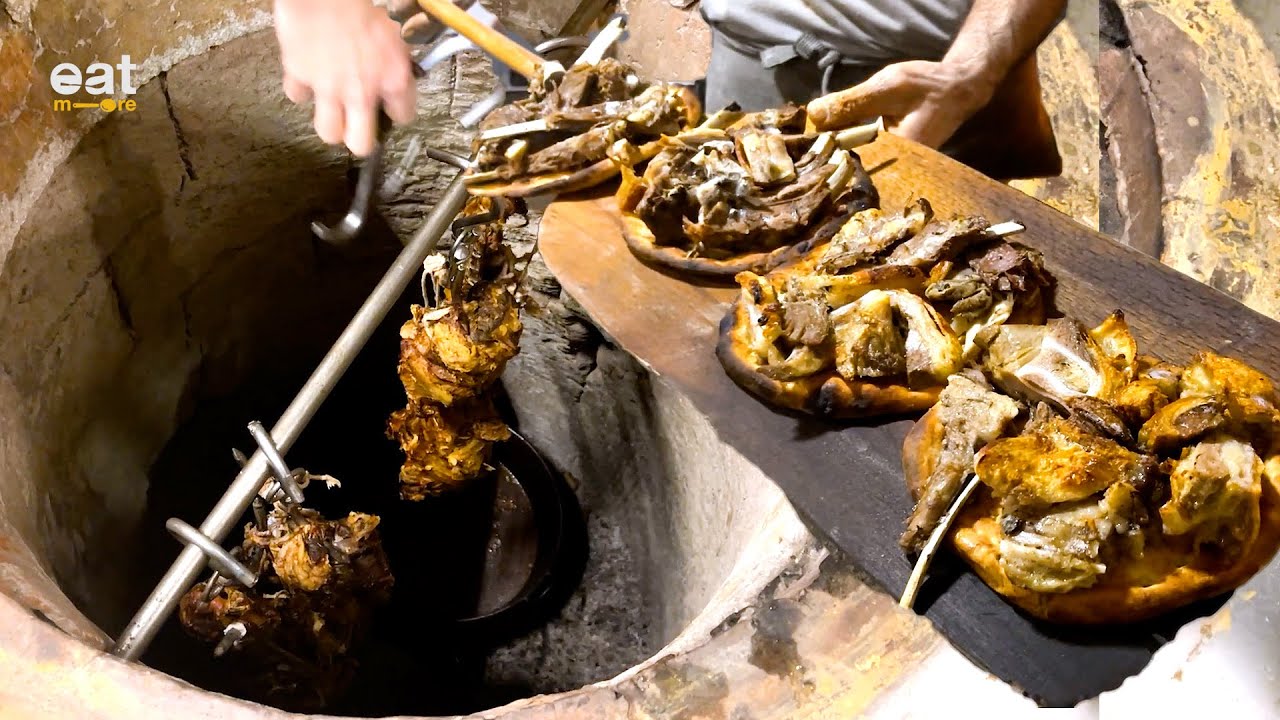 Turkish Street Food Tour in Istanbul !! Buryan Kebab Restaurants - YouTube