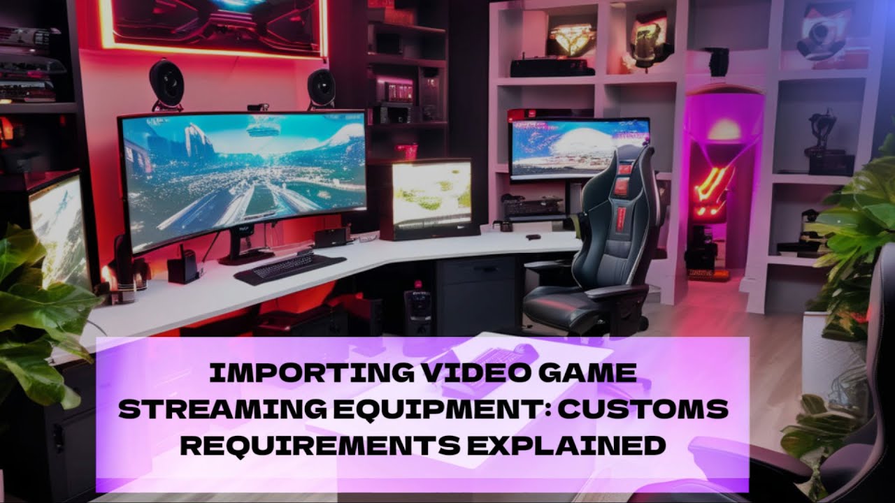 Importing Video Game Streaming Equipment: Customs Requirements ...