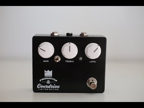 Demo/Review: Premium Overdrive King Pedals - YouTube
