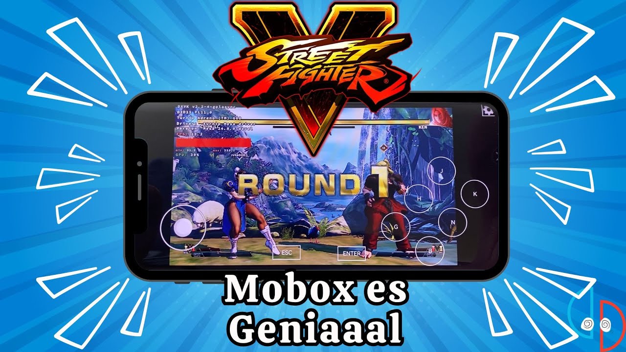 Street Fighter V en Android MOBOX Emulador - YouTube