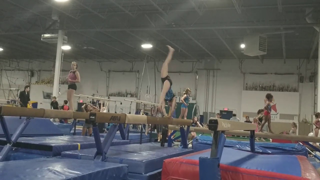 Training: Back Handspring Layout Step Out - YouTube