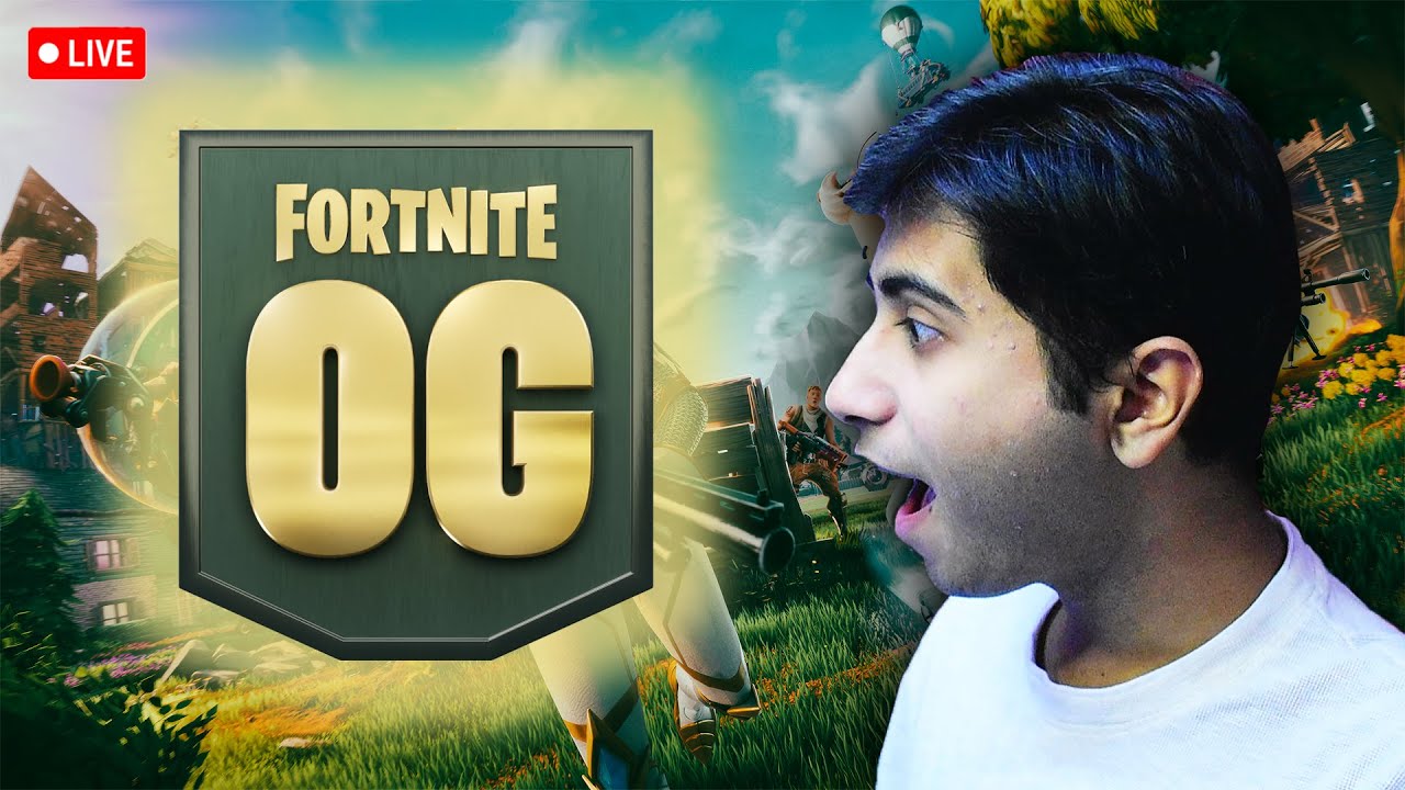 LAST DAY IN OG FORTNITE W OGs | SUB GOAL - 700 - YouTube