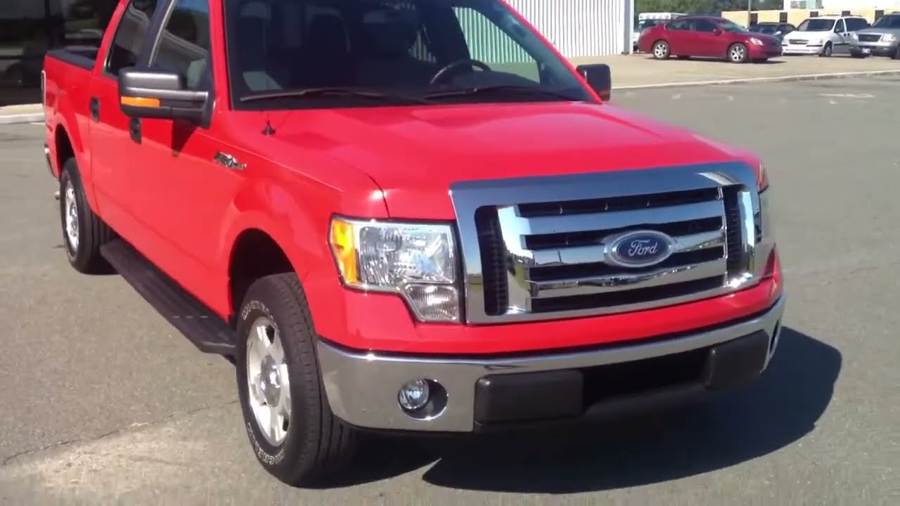 2012 Ford F-150 Race Red XLT SuperCrew - YouTube