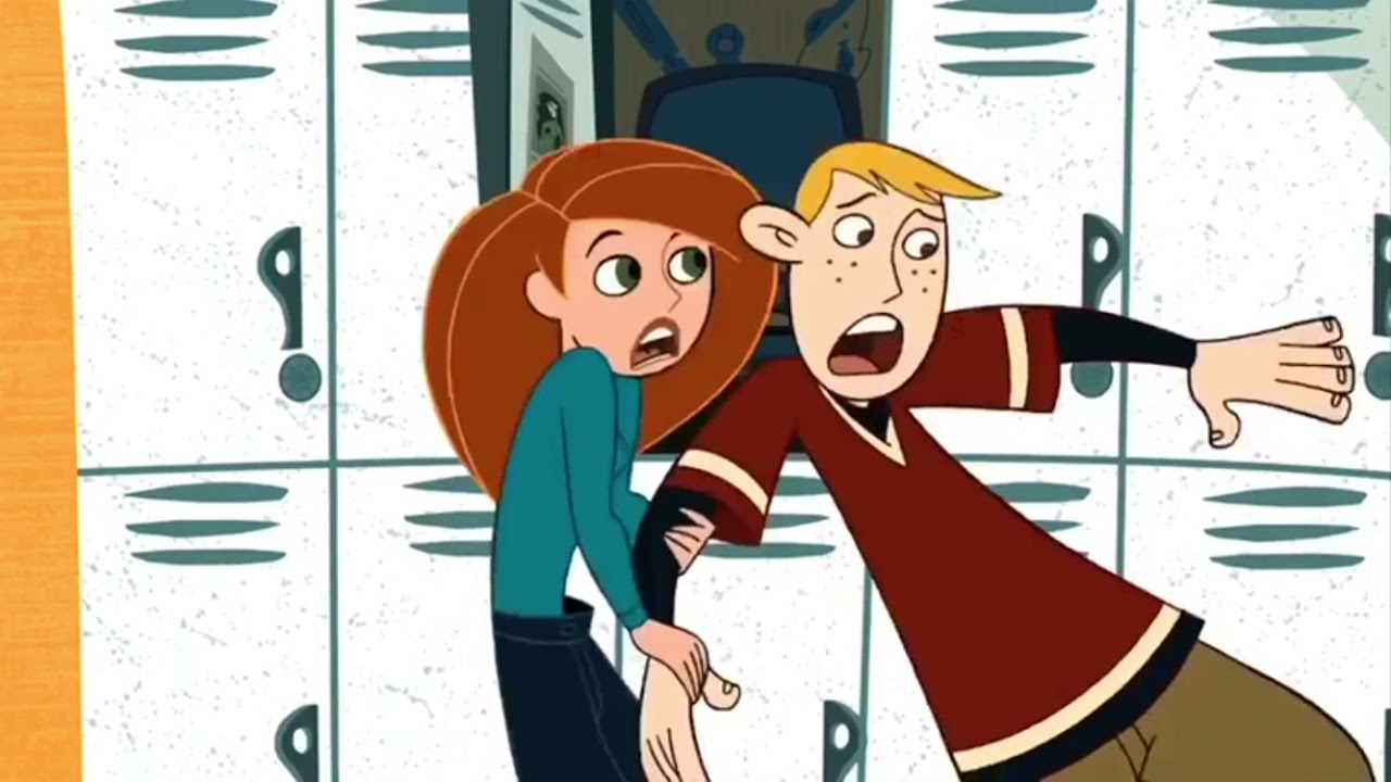 Kim & Ron’s first kiss (Kim Possible) - YouTube