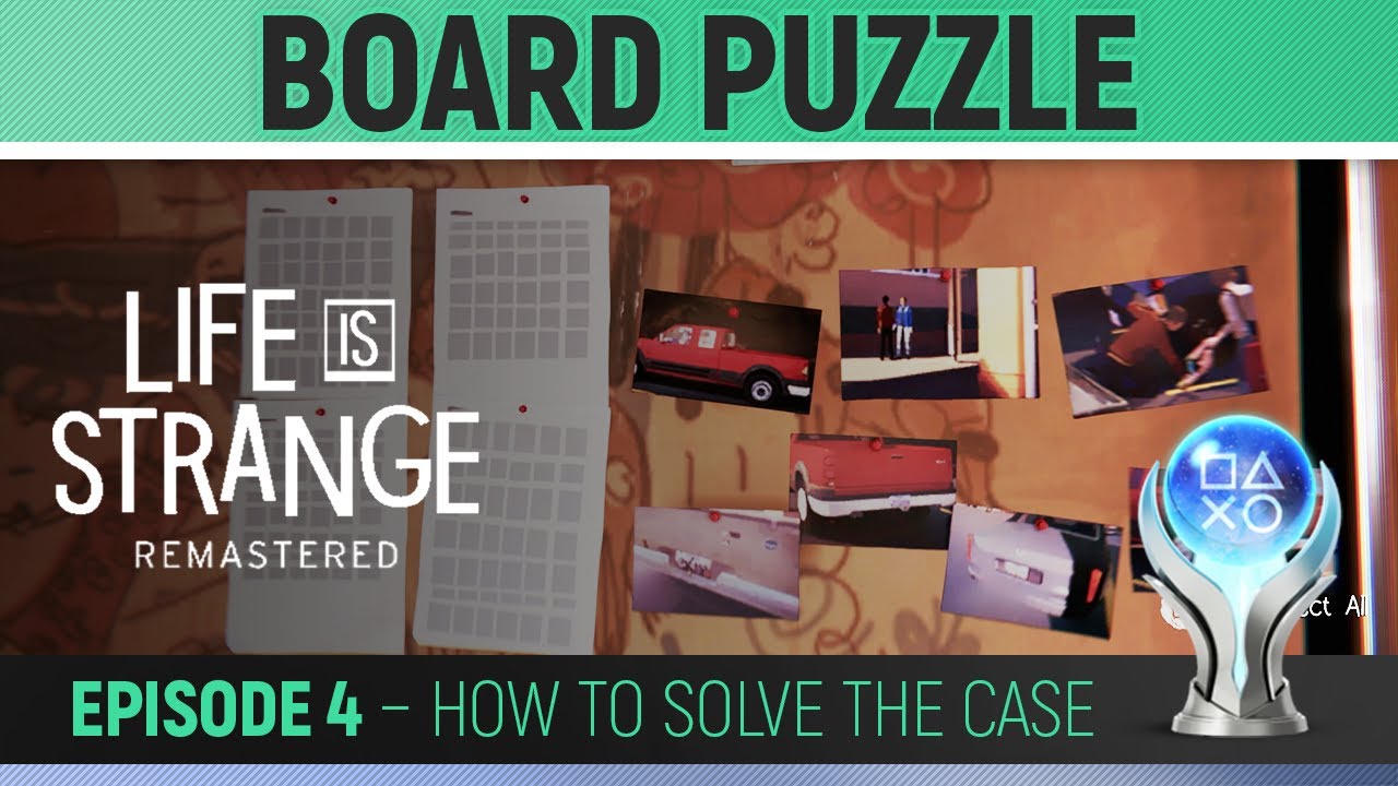 Life is Strange Remastered - How to solve the Board Case Puzzle 🏆 ...