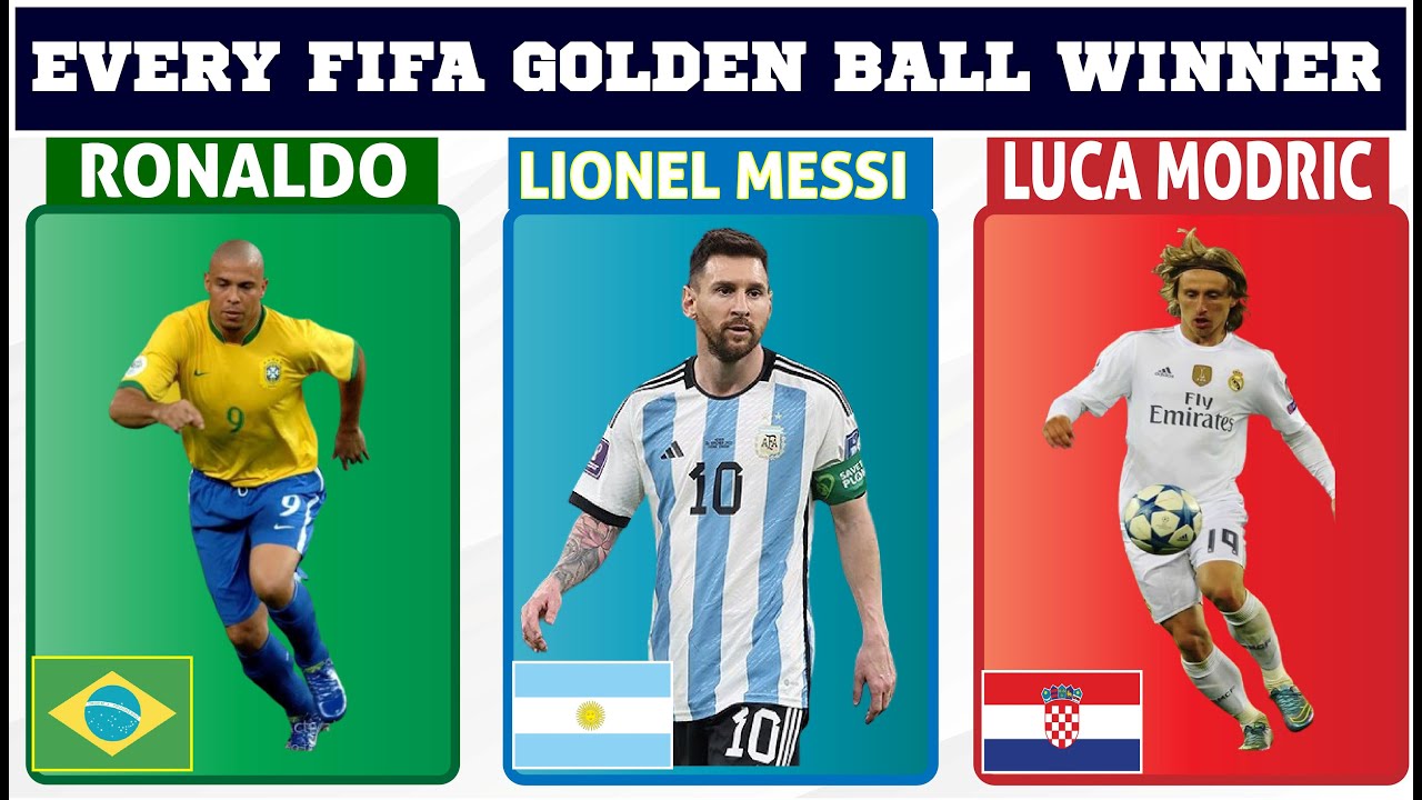FIFA World Cup Golden Ball Winners: The Best Players in World Cup ...
