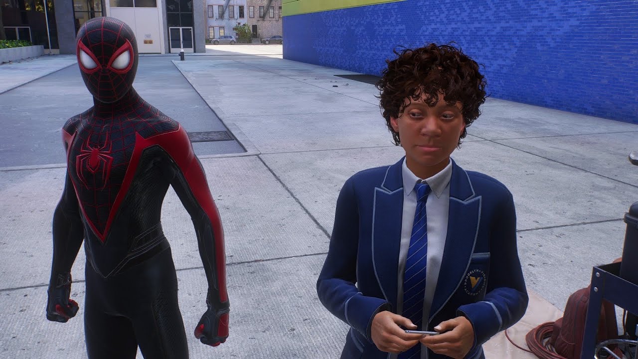 Miles Helps Out Odyssey - Spider-Man 2 - YouTube