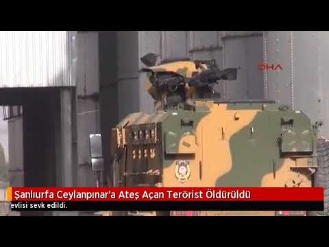 Ceylanpınar'a Ateş Açan Terörist Öldürüldü