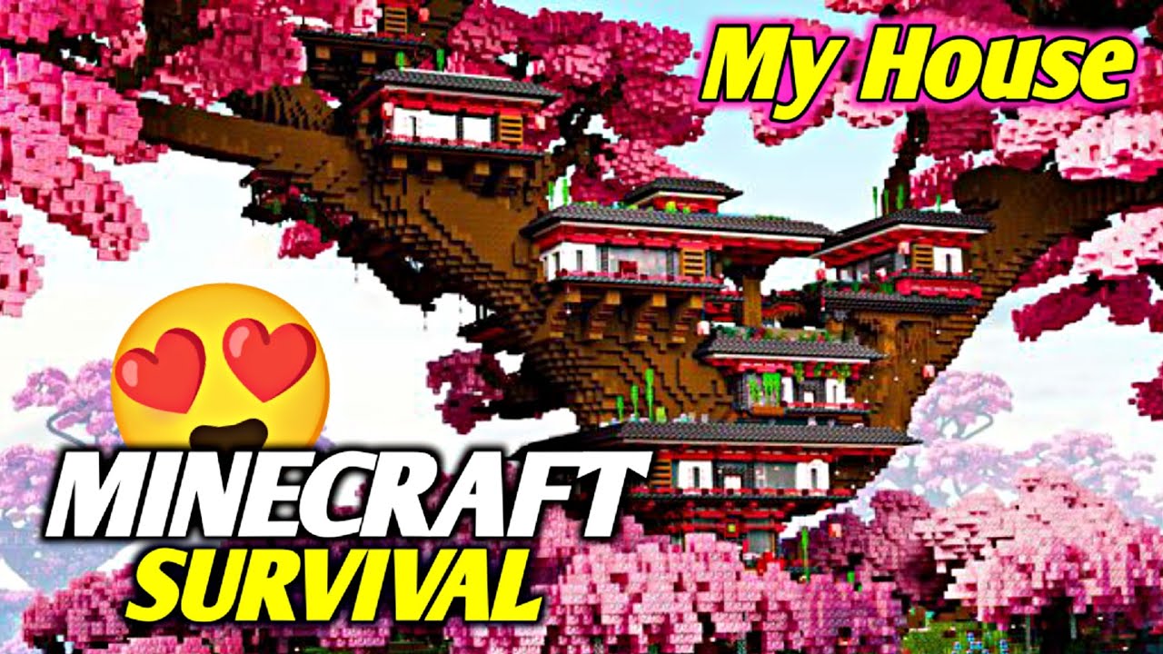I CREATED MY HOUSE IN SMP 😍 TOXIBLAZE SMP 😍 MINECRAFT SURVIVAL SMP ...