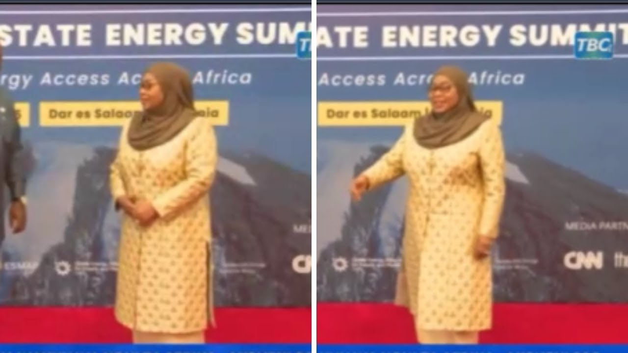 VAZI la Rais SAMIA (Samia Suit) ni noma, Tazama alivyopendeza ...