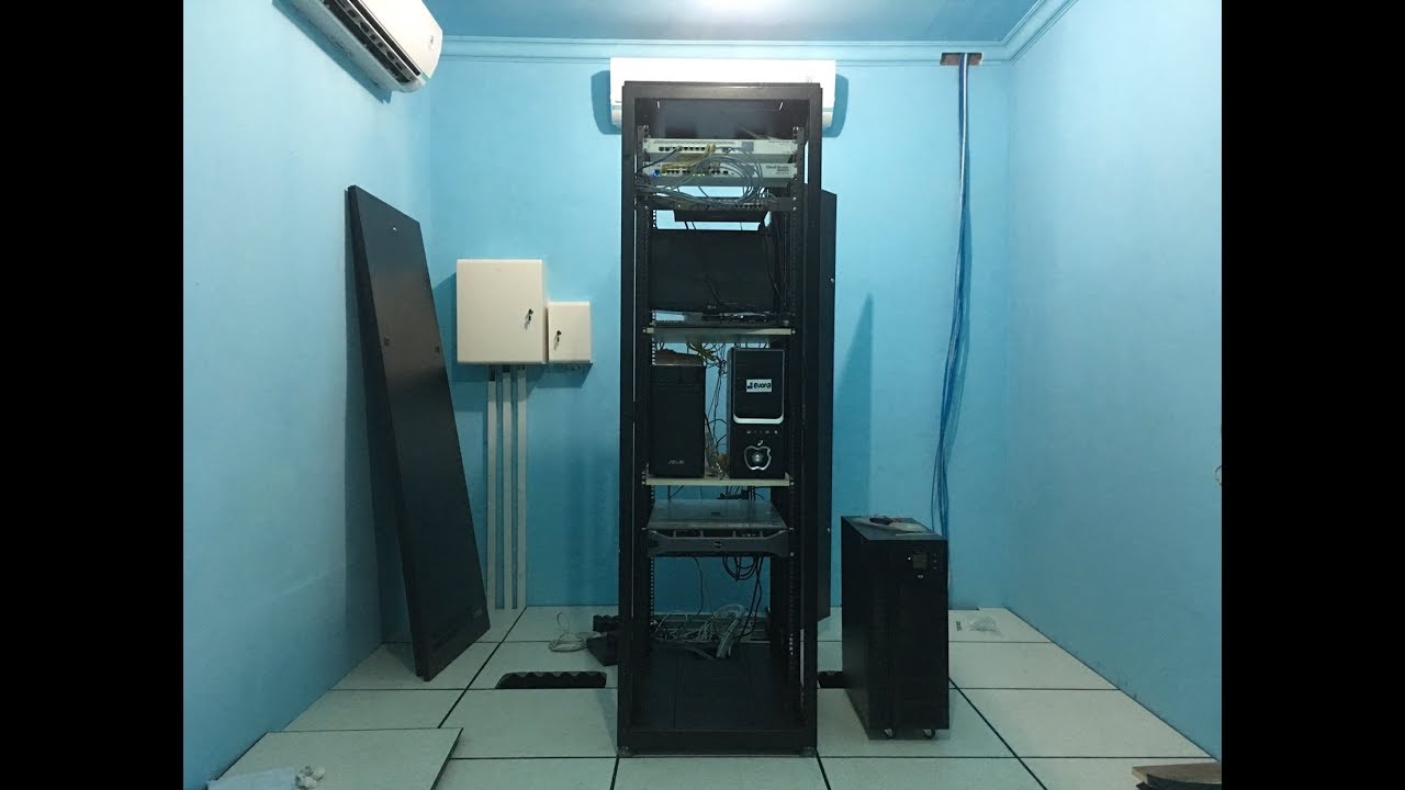Installasi Raised Floor untuk Ruang Server - YouTube