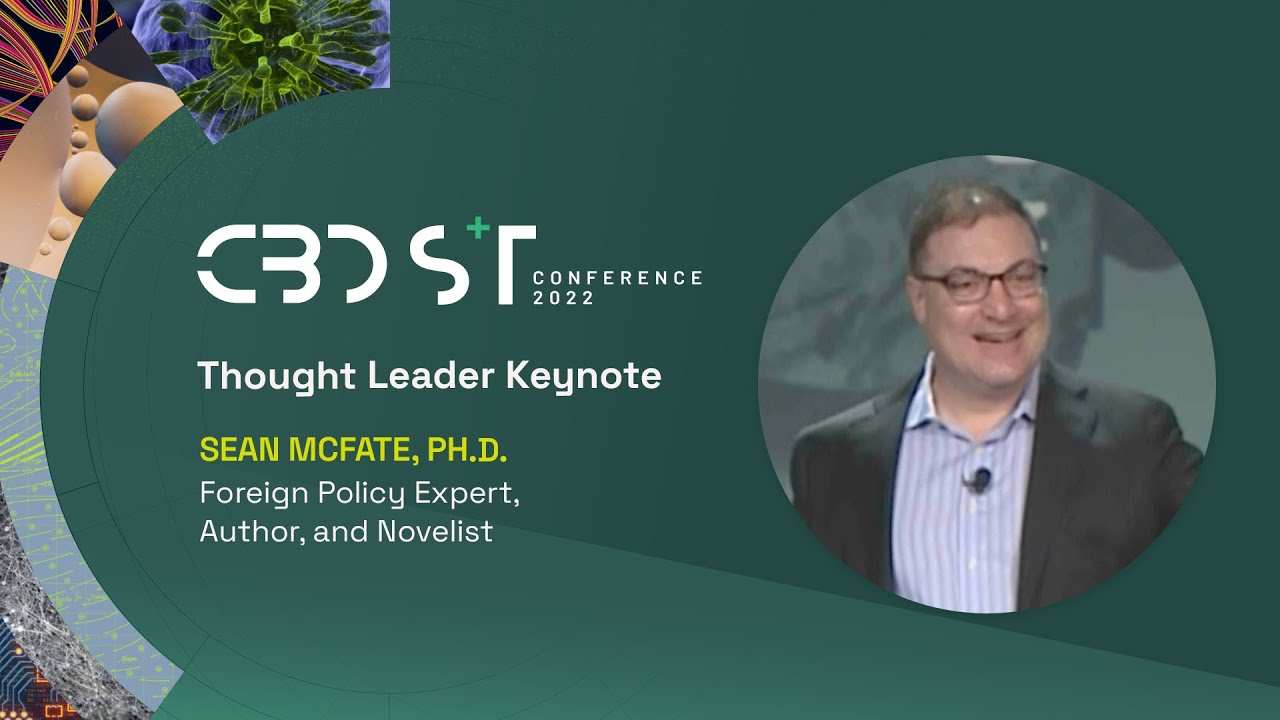 DTRA JSTO CBDST 2022 Thought Leader Keynote — Sean McFate, Ph.D. - YouTube