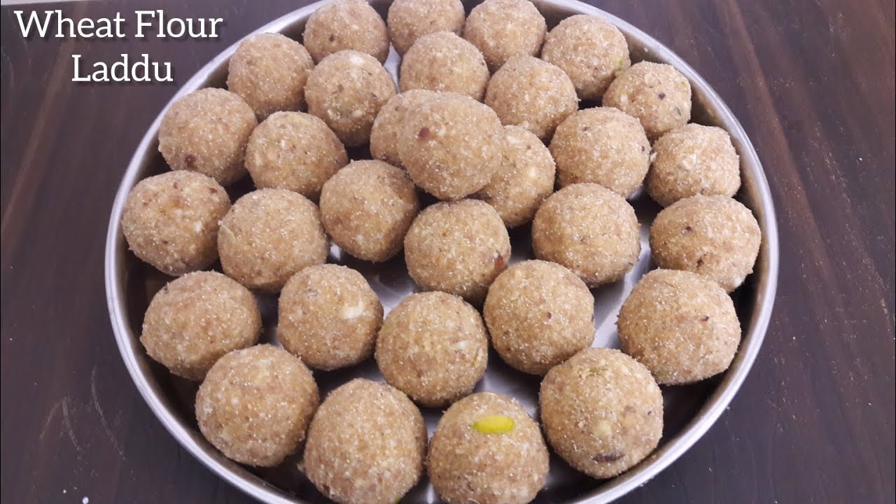 Wheat Flour Laddu Recipe / Healthy Laddu Recipe - YouTube