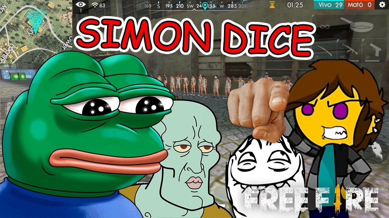 🔴 FREE FIRE - SIMON DICE 🔴 - YouTube