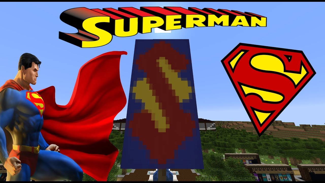 How to make SUPERMAN in Minecraft! - YouTube