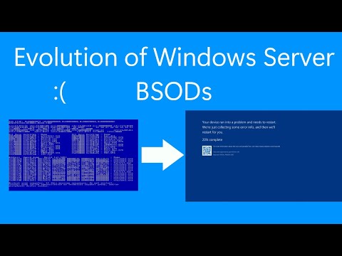 The evolution of Windows Server BSODs (1993-2022) - YouTube