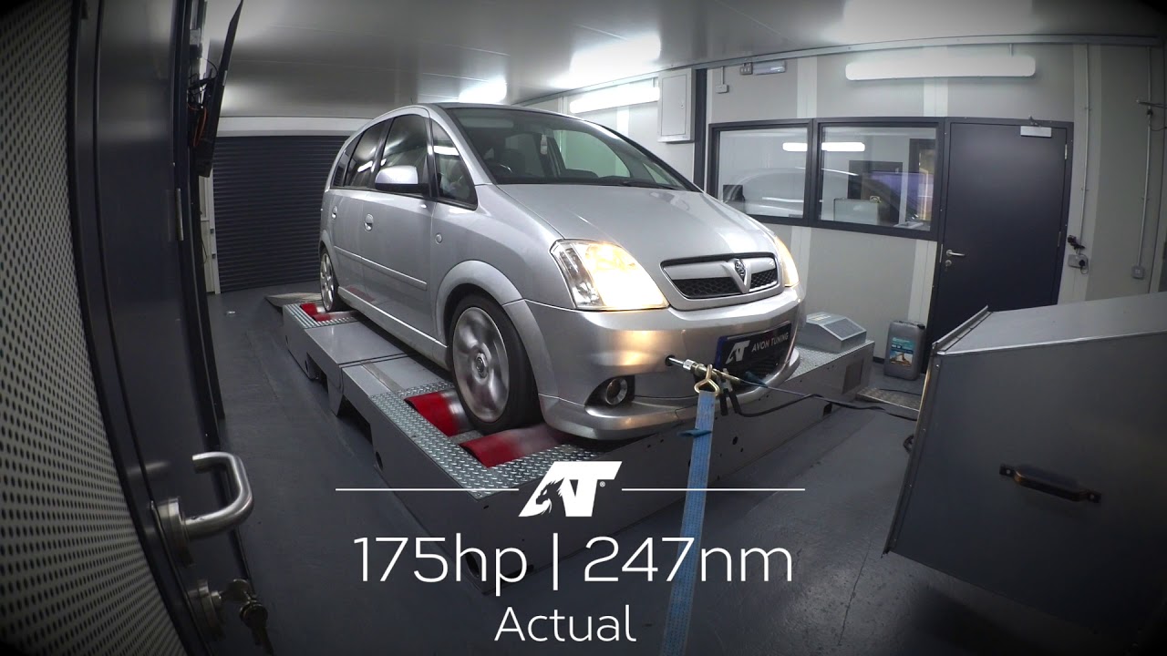 Dyno Run: 2007 Vauxhall Meriva VXR 1.6T 180 PS - YouTube
