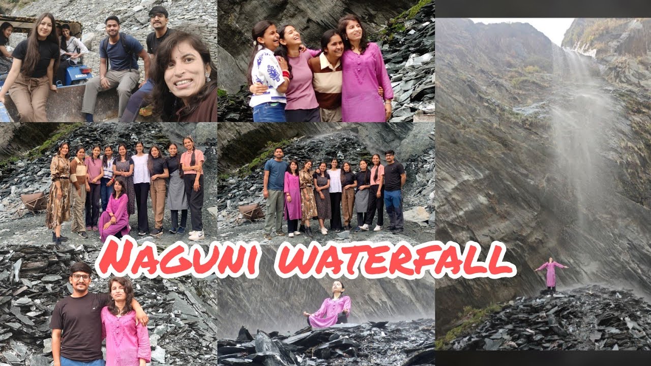Naguni waterfall #dshala ...#vlog Hidden place - YouTube