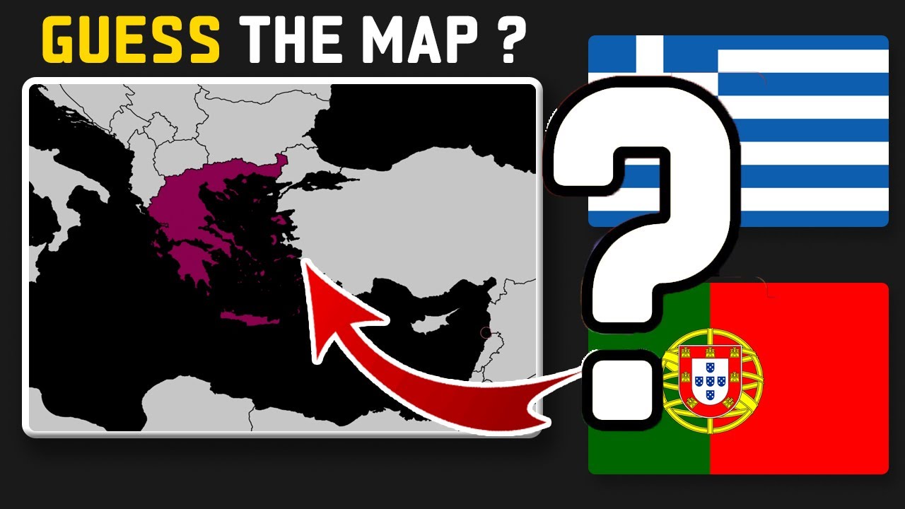 Guess The Country on The Map (Part 4) | Geography Quiz Challenge - YouTube