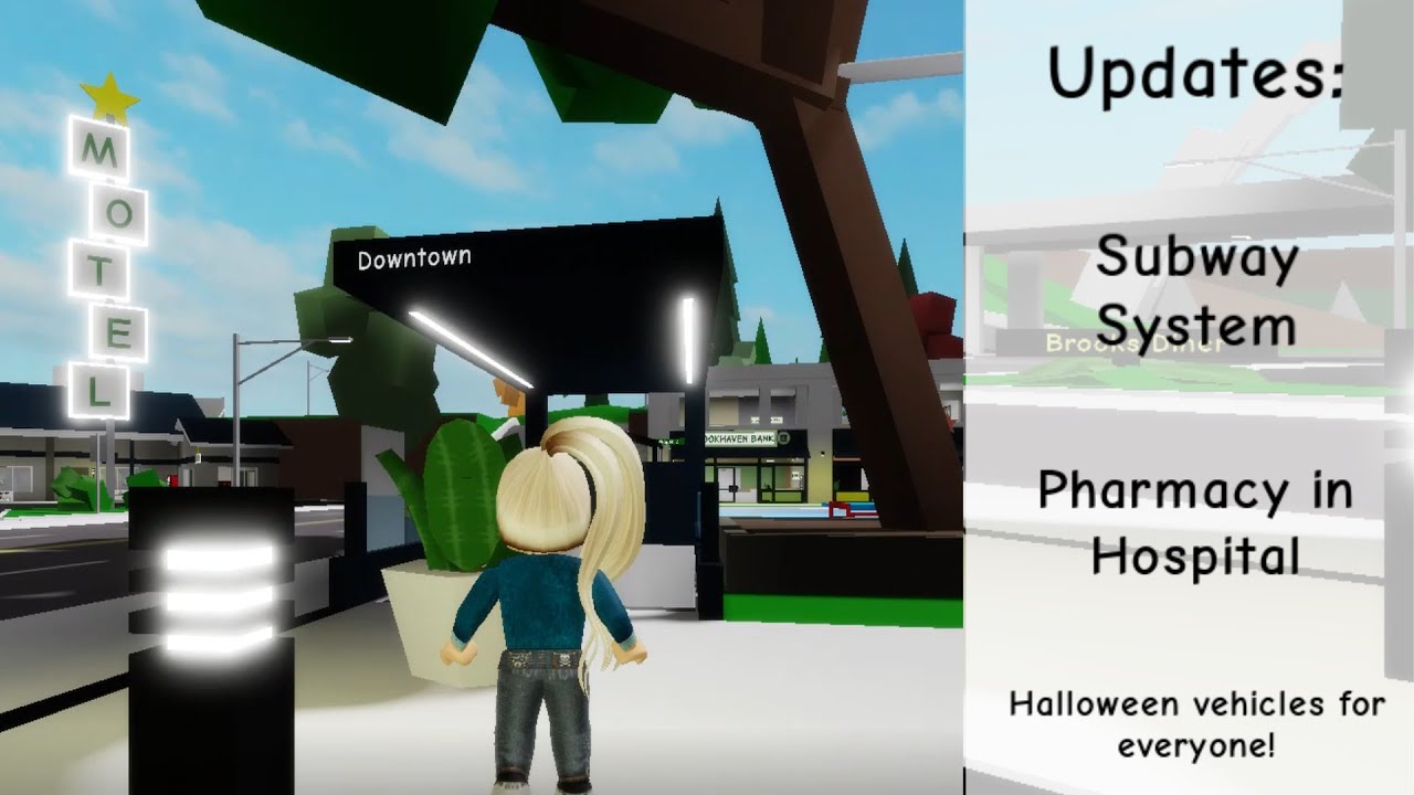 ⚠️ BROOKHAVEN UPDATE NOVEMBER 4, 2022 NEW SUBWAY! - YouTube