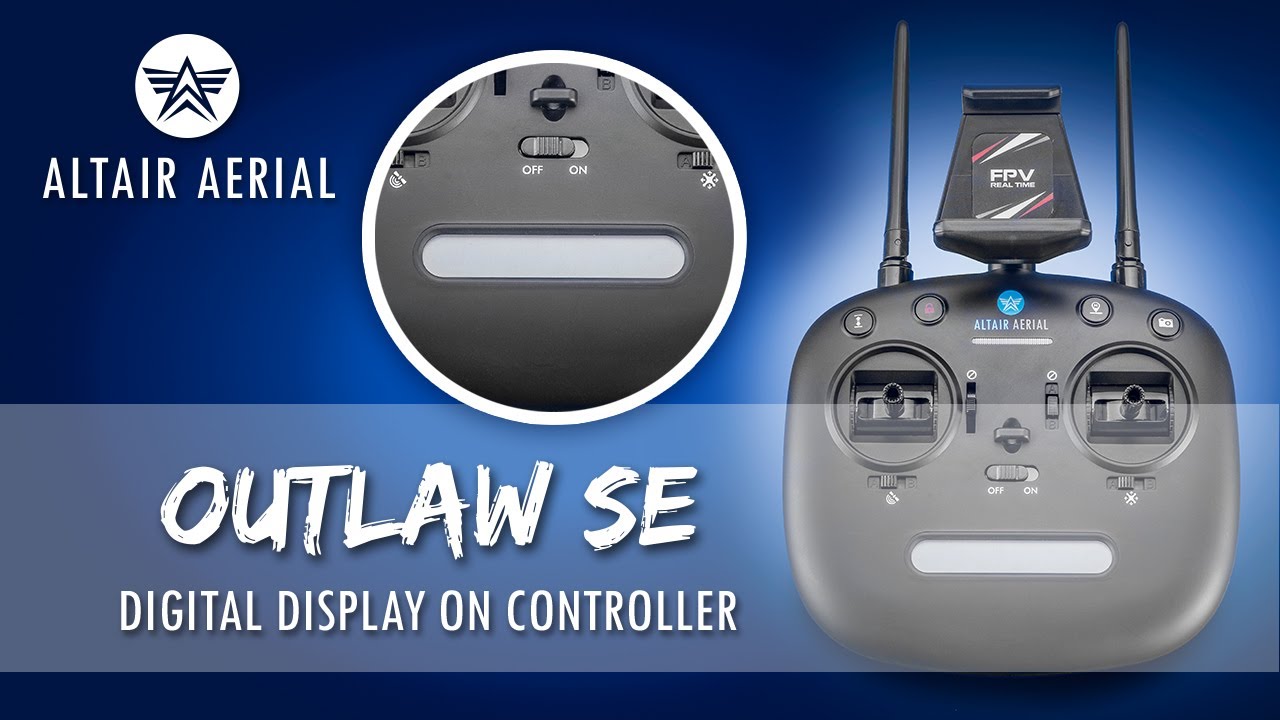 Altair Aerial Outlaw SE - Explaining what you see on the digital screen ...