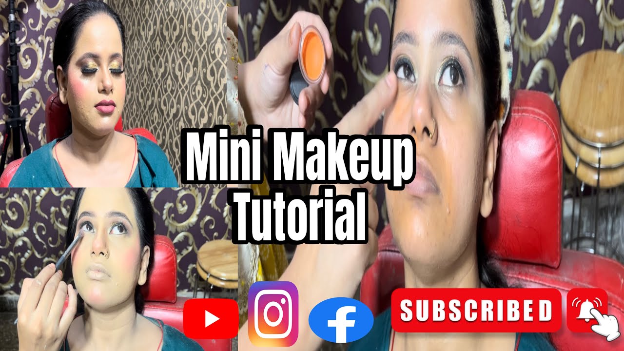 Mini Makeup Tutorial ️🌸|| Short Makeup Videos - YouTube