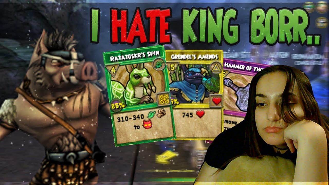 THE CHAOS BEHIND FARMING KING BORR FOR SPELLEMENTS || WIZARD101 - YouTube