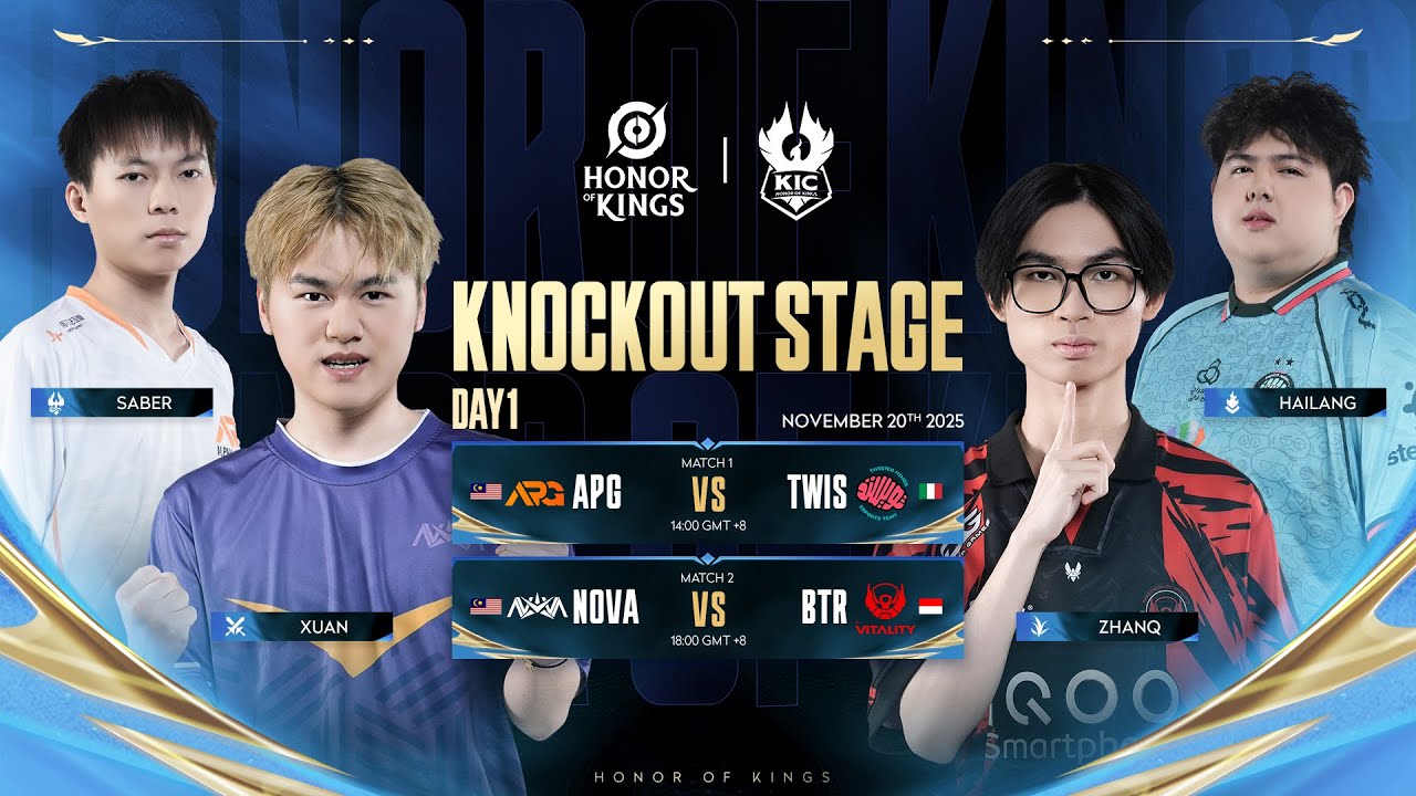 [Vertical Stream-EN] KIC2025 | Knockout Stage Day 1 - YouTube